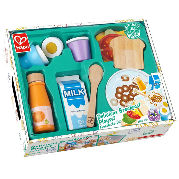 Набор игровой HAPE Вкусный завтрак купить на OZON по низкой цене (1761201648)