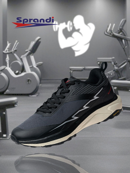 Кроссовки Мужской Sprandi Экозамша Футзал, размер 43 R (средняя) Лето Шнурки Китай Шнуровка ...