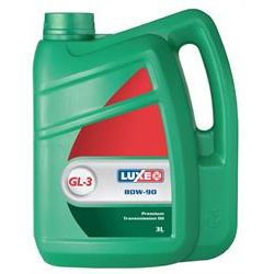 Масло трансмиссионное 80w90 п/синт. (3л) gl-3 LUXE 546 купить c ...