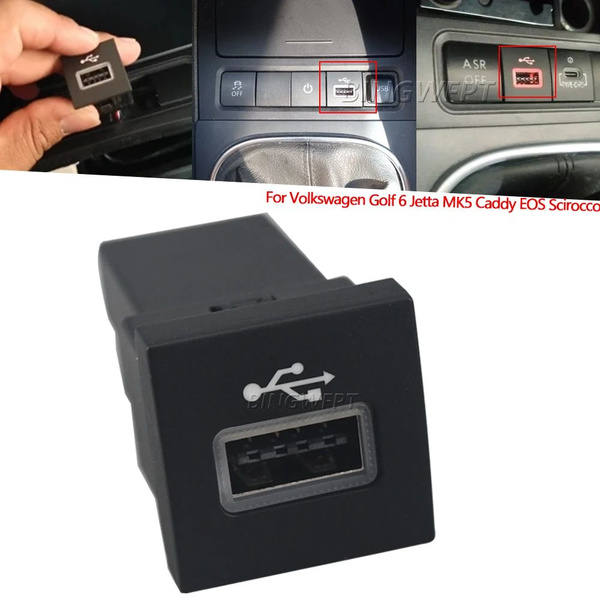 Автоматический адаптер ввода USB аудио - радиоприемник uple Для VW Golf ...