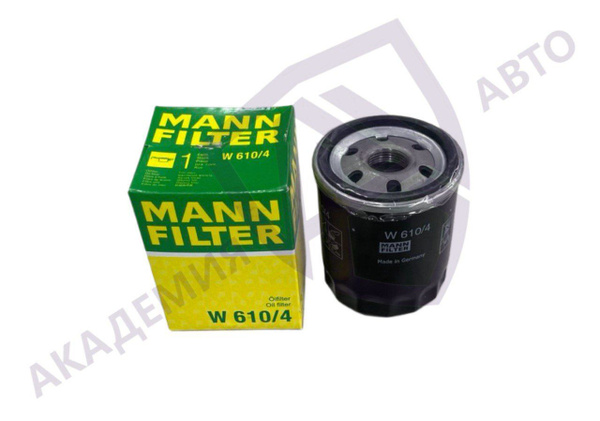 Фильтр масляный MANN W610/4 Nissan/Infinity OE 15208-70J0A купить на ...