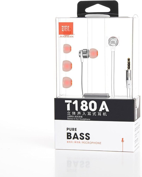 Наушники Внутриканальные JBL T180A Проводное 16 92817 купить c ...