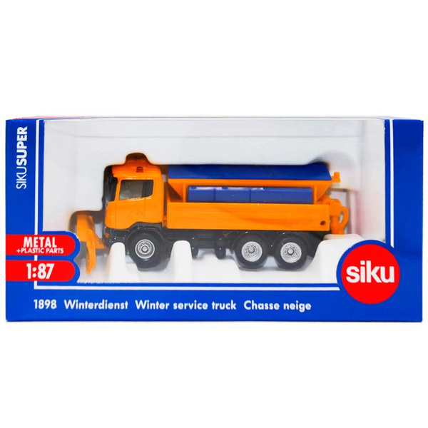 Siku Снегоуборочный грузовик Aebi-Schmidt (1:87) купить на OZON по низкой цене (1775804726)