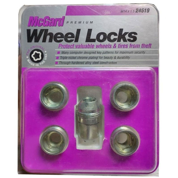 Характеристики Секретки на колеса УАЗ McGard 24519 гайка (к-т 5 шт ...