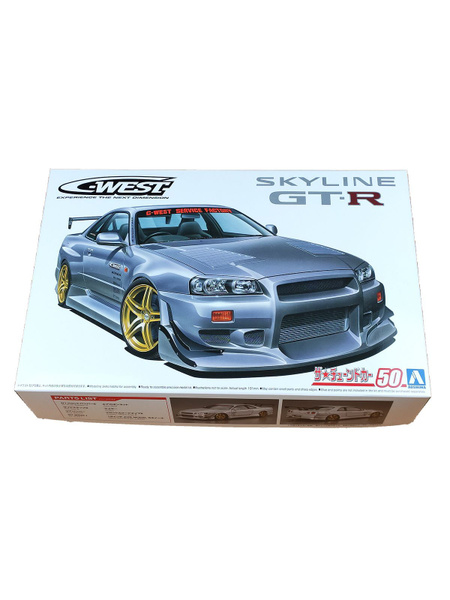 Модель Nissan Skyline R34 GT-R C-West купить на OZON по низкой цене в ...