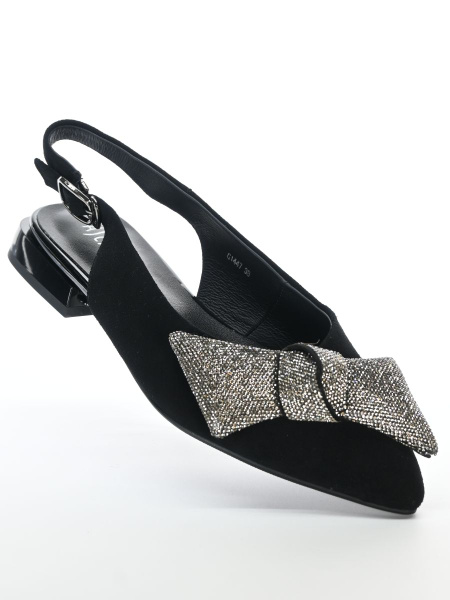 Туфли Женский Ascalini Замша натуральная, размер 38 Стандартный низкий (до 4 см) 9 Россия купить ...