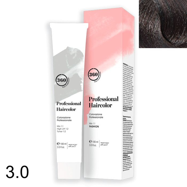 360 HAIR PROFESSIONAL Краска для волос, 100 мл купить на OZON по низкой ...