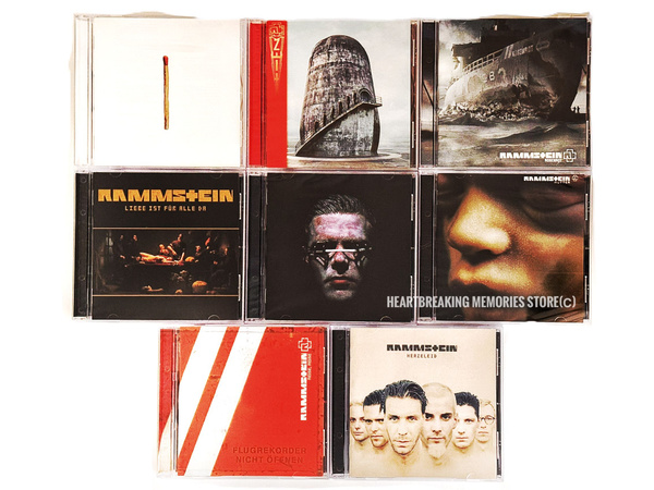 RAMMSTEIN "ALBUMS COLLECTION" (Полная Дискография 8 CD) Коллекция купить на OZON по низкой цене ...
