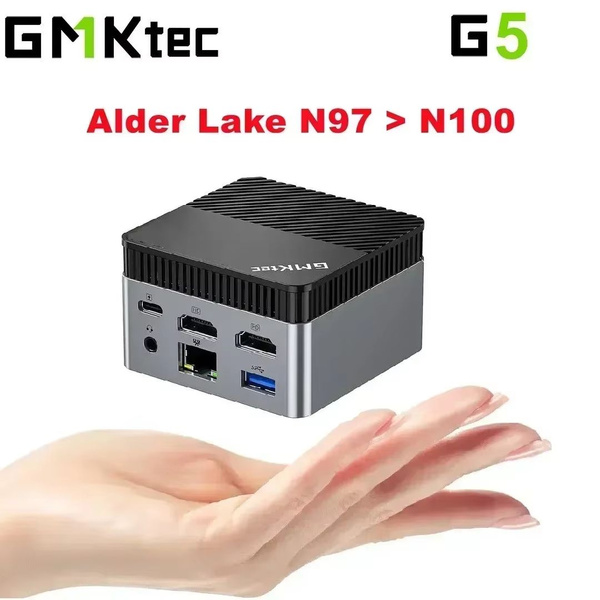 GMKtec Мини-ПК G5 N97 (Intel N97, RAM 12 ГБ, Intel UHD Graphics ...