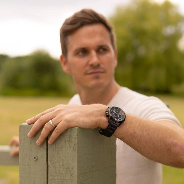 CASIO EDIFICE ECB-30DC-1B мужские многофункциональные наручные часы с ...