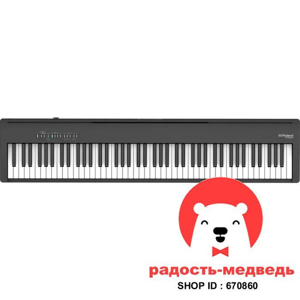 Roland FP-30X BK Цифровое пианино, цвет черный купить на OZON по низкой ...