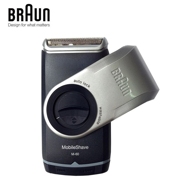 Braun Электробритва Braun M60, черный купить на OZON по низкой цене ...