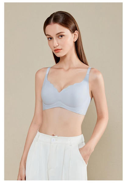 Бюстгальтер Женский Felina, размер 80B синяя лазурь Полиэстер Повседневный купить c доставкой на ...