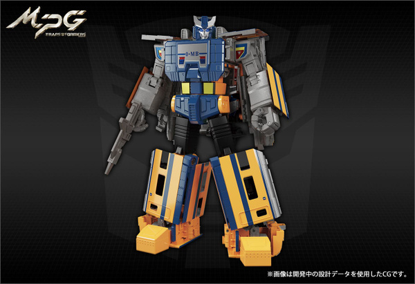 Трансформеры Игрушка Transformers Masterpiece G MPG-07 Trainbot Ginoh ...