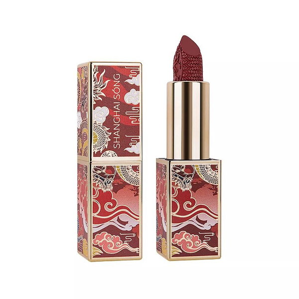 SHANGHAI SONG Сатиновая помада Empress Kiss, № 004 Regal, 3.6 г купить ...