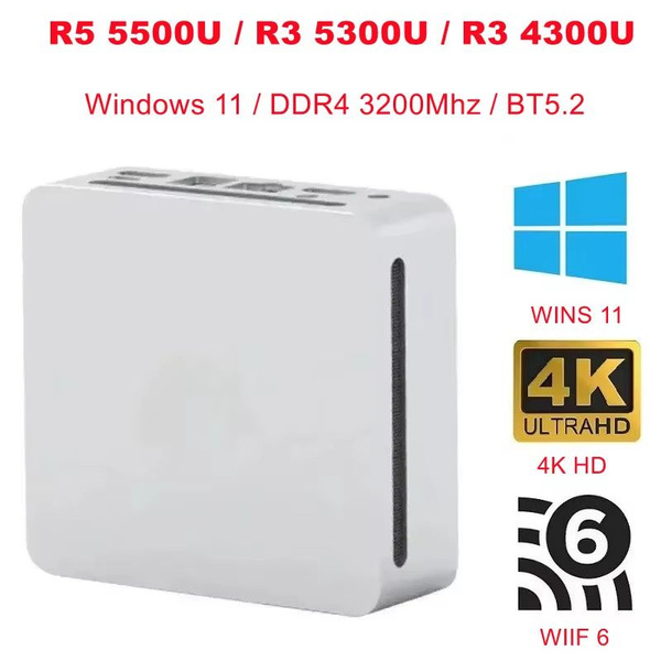 Мини-ПК S53 5300U мини ПК (AMD Ryzen 3 5300U, RAM Отсутствует, AMD ...