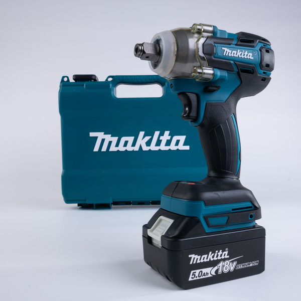 Аккумуляторный ударный бесщеточный гайковерт Makita DTW285 18V 5.0AH ...