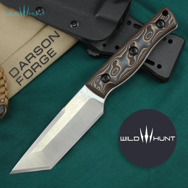 Туристический нож Darson Forge R-Series Tanto с фиксированным клинком ...