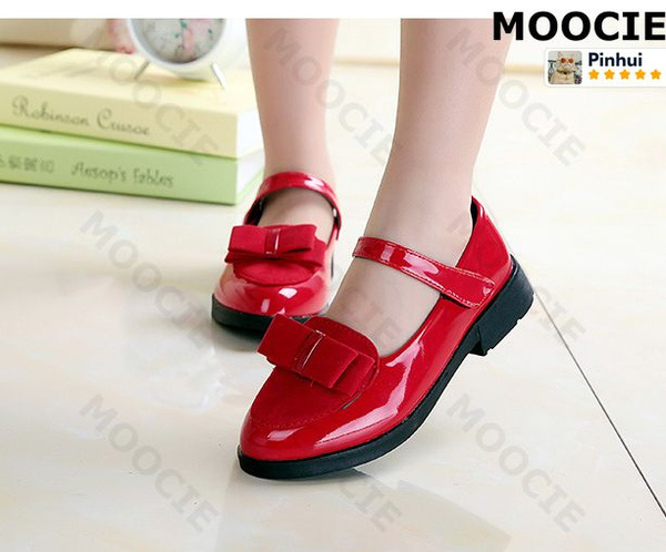 Туфли Девочки MOOCIE, размер 27 Липучки Заострённый нос, Низкая модель купить c доставкой на ...