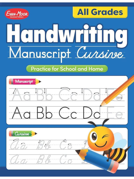 Handwriting Manuscript Cursive All Grades, Teaching Resource тетрадь ...