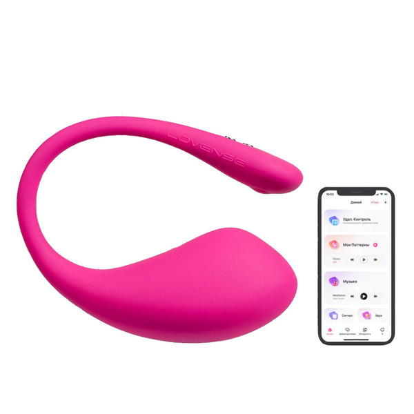 Виброяйцо Lovense Lush 3 стимулятор для клитора и точки G с управлением ...