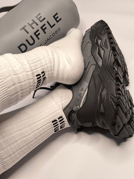 Носки Женский Miu Miu размер 40 41 Хлопок Бег Беговые лыжи На любой сезон белый Повседневный