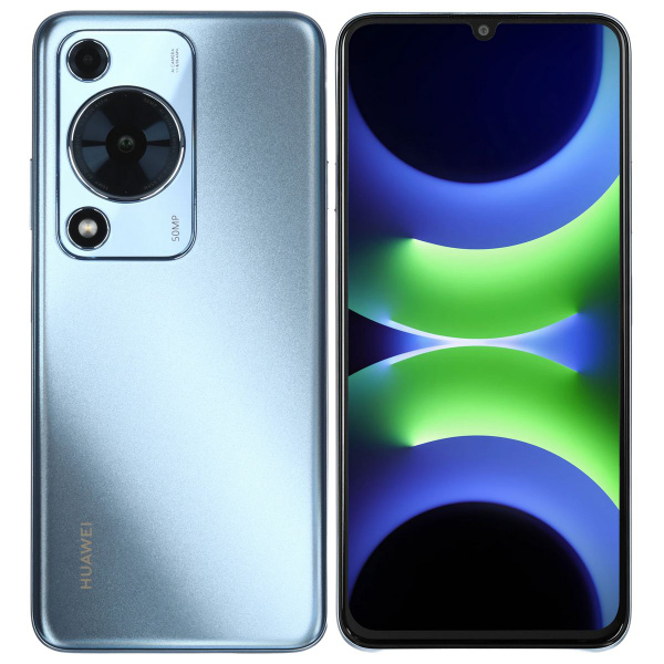 Смартфон HUAWEI nova Y72S 128 ГБ 8 ГБ Голубой IPS 2 SIM купить c ...