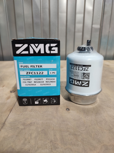 Фильтр топливный грубой очистки ZMG ZFC1122 для экскаватора JCB 3CX ...