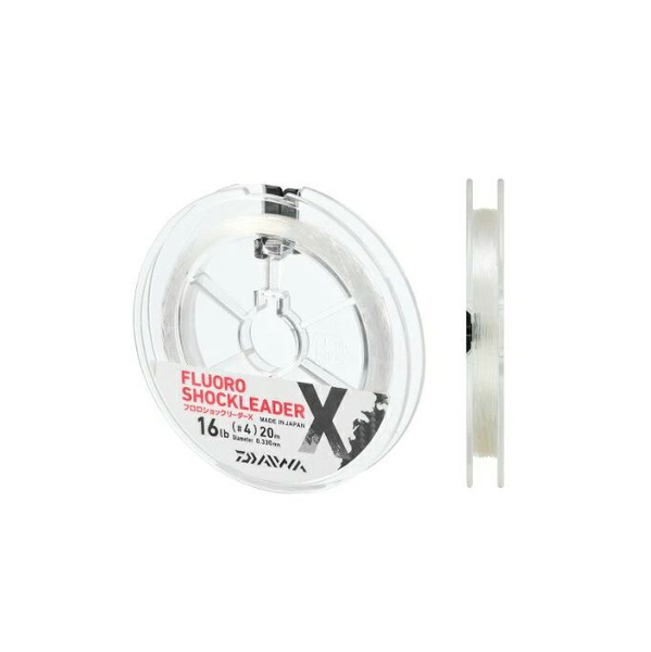 Флюорокарбоновая леска для рыбалки Daiwa Fluoro Shock LX, 1 шт. по 20 м купить c доставкой на ...