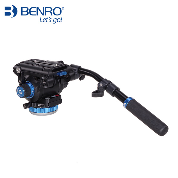 Жидкая видеоголовка Benro S6N/s6pro с плоским основанием, макс. 13,2 ...