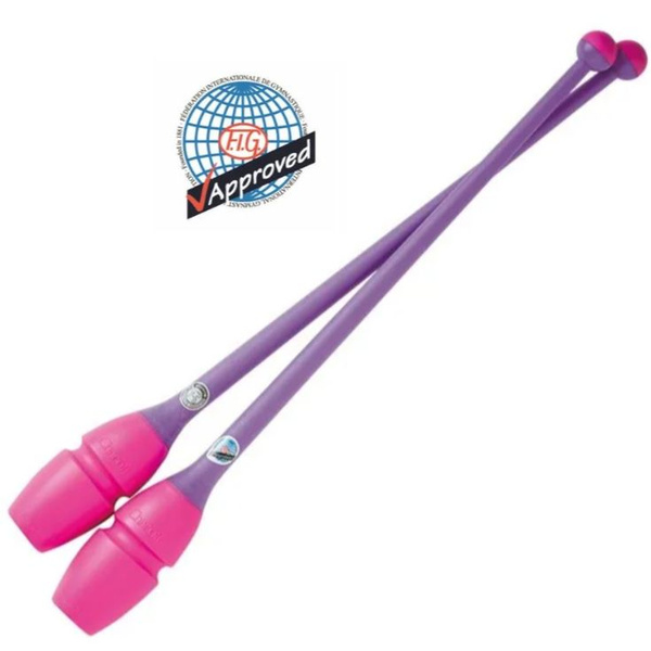 Булавы Chacott Rubber Clubs 277 Pink x Purple купить c доставкой на ...