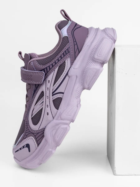 Кроссовки Девочки KDX Экокожа, Текстиль Баскетбол, Бег, размер 35 6 На любой сезон Липучки ...