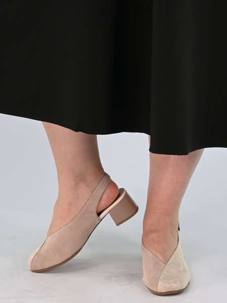 Босоножки Женский Ascalini Стандартный низкий (до 4 см) Натуральная кожа, размер 42 9 Лето ...