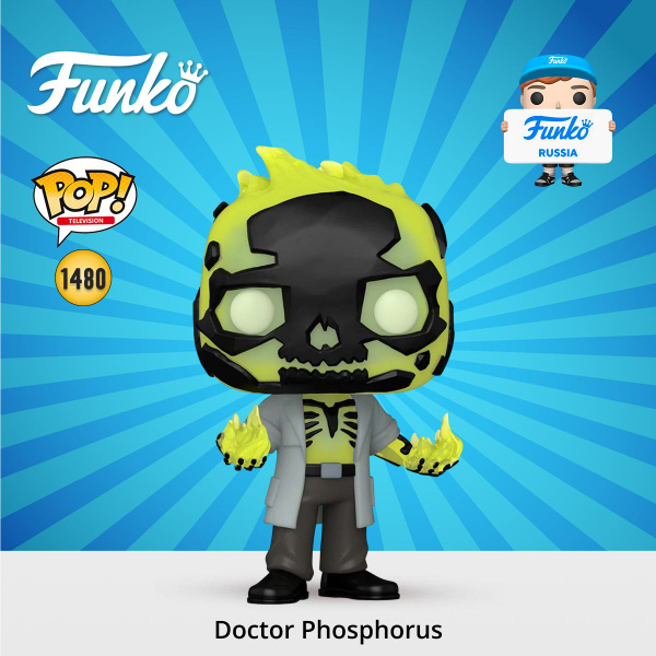 Фигурка Funko POP! TV DC Creature Commandos Doctor Phosphorus (1480 ...