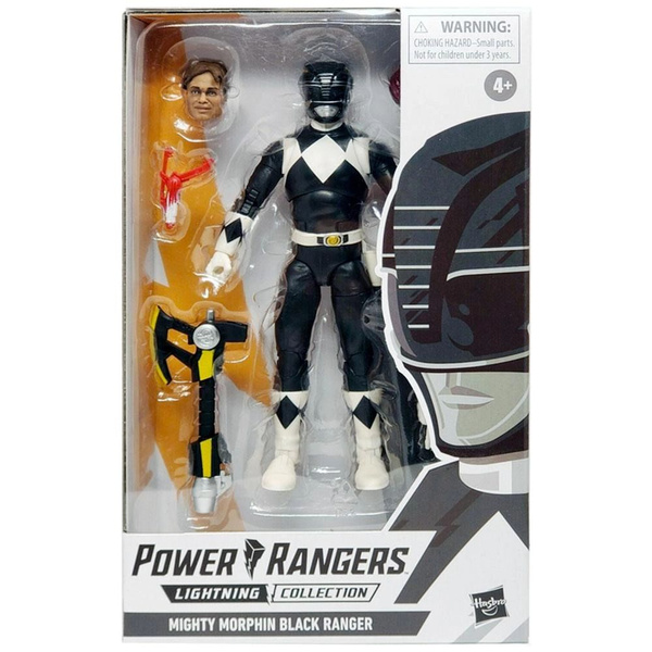 Фигурка Power Rangers Lightning Collection Mighty Morphin Black Ranger ...