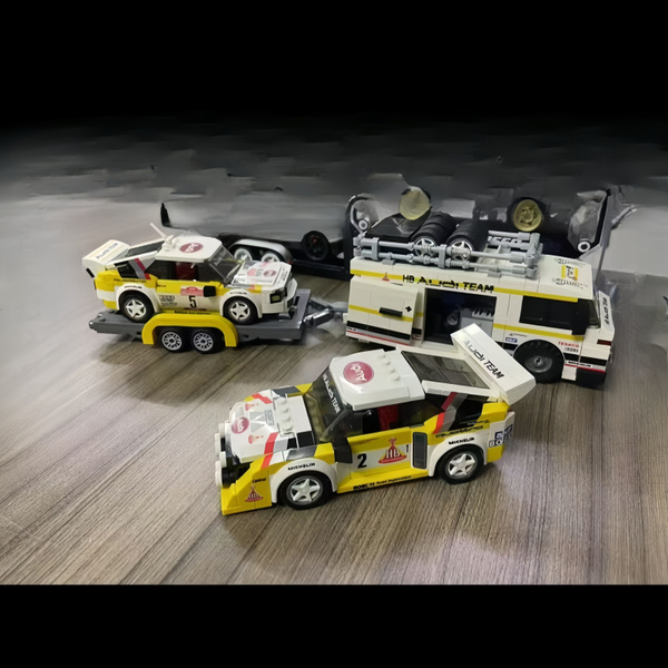 POWERBLOCK подлинная авторизованная модель автомобиля команды Audi WRC ...