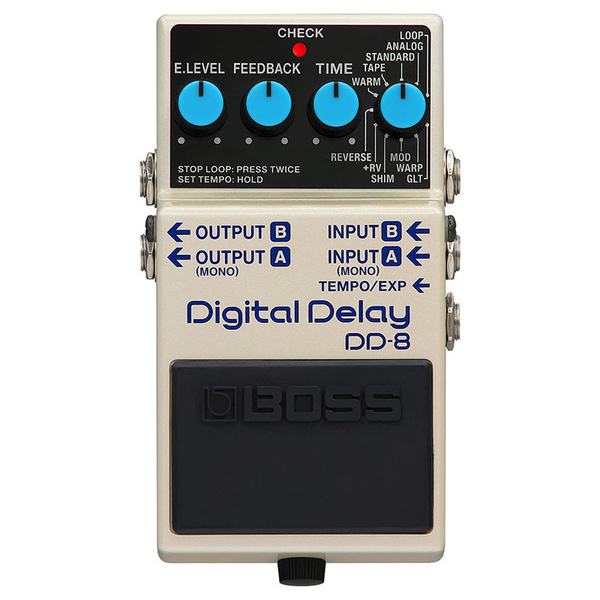 Педаль эффектов Boss DD-8 Digital Delay купить на OZON по низкой цене (1923481046)