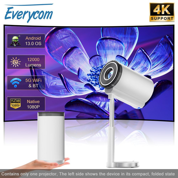Everycom Проектор Everycom X9 pro mini, 1LCD, белый купить на OZON по низкой цене (1948910373)