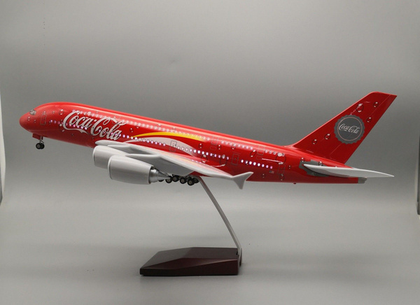 1/160 46см Модель самолета A380 Пассажирский самолетCoca Cola купить на ...