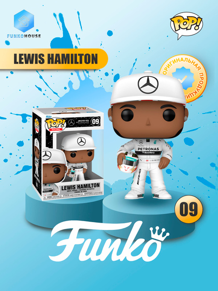 Фигурка Funko Pop racing Lewis Hamilton 09 Formula 1, Mercedes купить ...