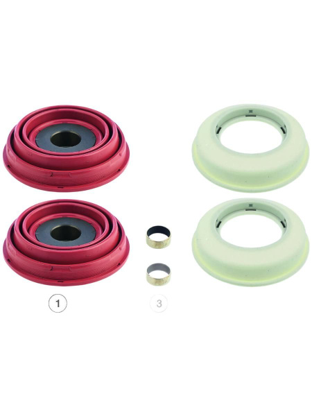 Ремкомплект суппорта KNORR SN6, SN7, SK7, SL7 пыльники и пятаки 69 мм с ...