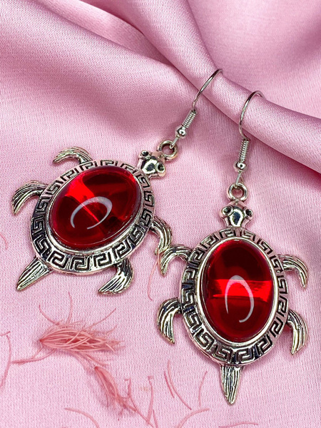 Серьги-подвески Lady Charm черепашки/модная бижутерия в этно-стиле ...