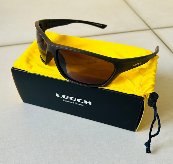 Очки солнцезащитные поляризационные Leech Eyewear ATW2 Copper Tac Grey ...