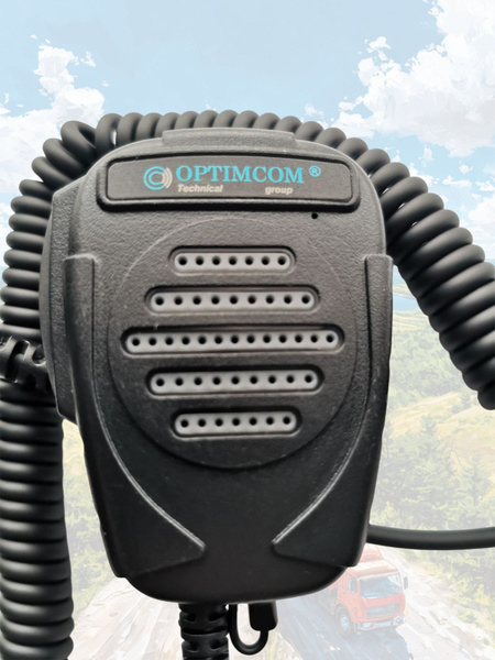 Тангента OPTIMCOM, гарнитура для рации с микрофоном и динамиком (разъем KENWOOD) купить на OZON ...