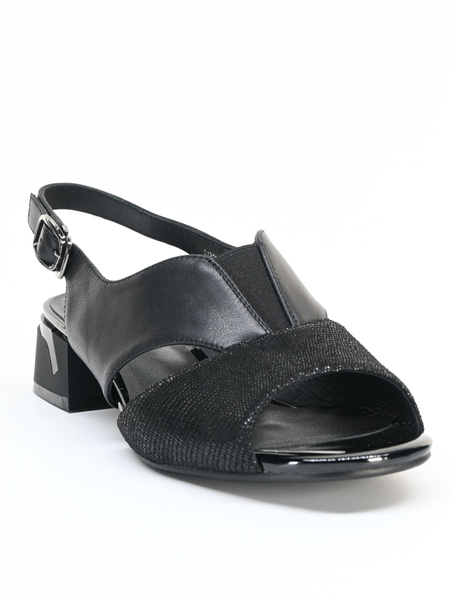 Босоножки Женский Ascalini Стандартный средний (до 9 см) Натуральная кожа, размер 40 9 Лето ...