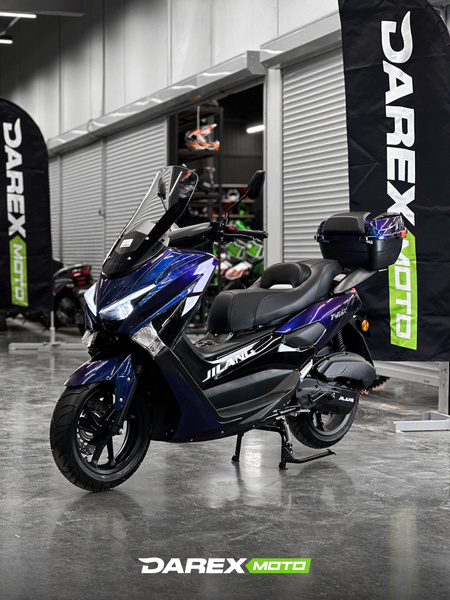 Скутер Jilang MAX PRO 180(49) Синий купить на OZON по низкой цене (1970206970)