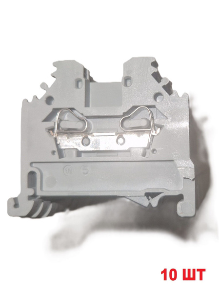 2-пров. проходная клемма, 0,08 - 2,5 мм2, бок. подкл., серая, WAGO 280 ...