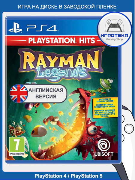Rayman Legends / PS4 / PS5 (английская версия). Игра на диске для ...