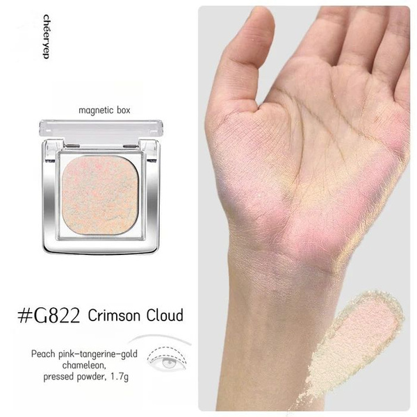 тени для век QianYan(Cheeryep) Phantom Glaze Collection DIY Chameleon Eyeshadow - #G822 Crimson ...