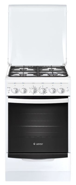 Gefest ПГЭ 5101-02 50 см Комбинированная плита, 4 конфорки, белая купить c доставкой на OZON по ...